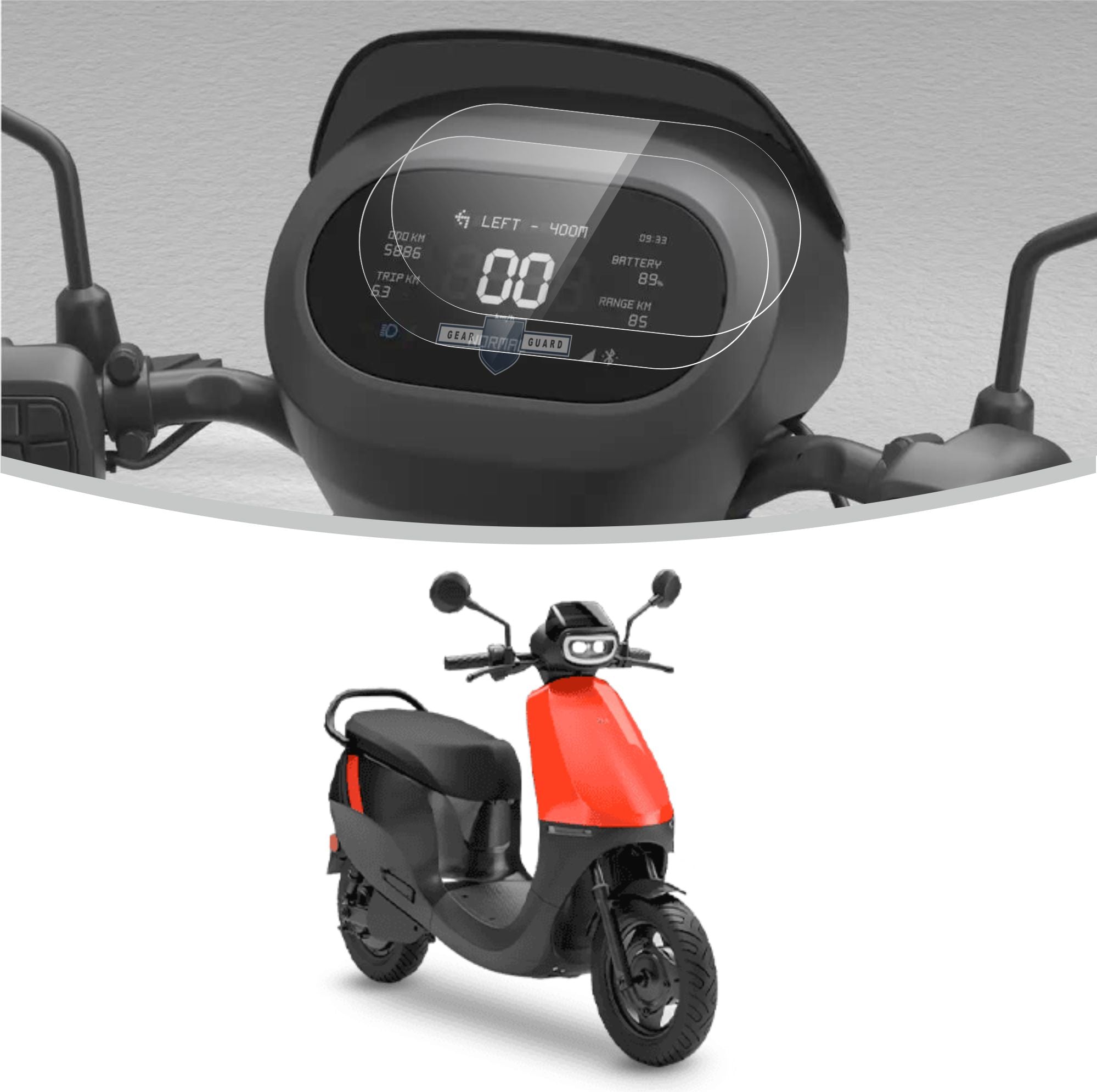 Ola S1 X and S1 X Plus (Gen-3) Scooter TFT Instrument Cluster Digital