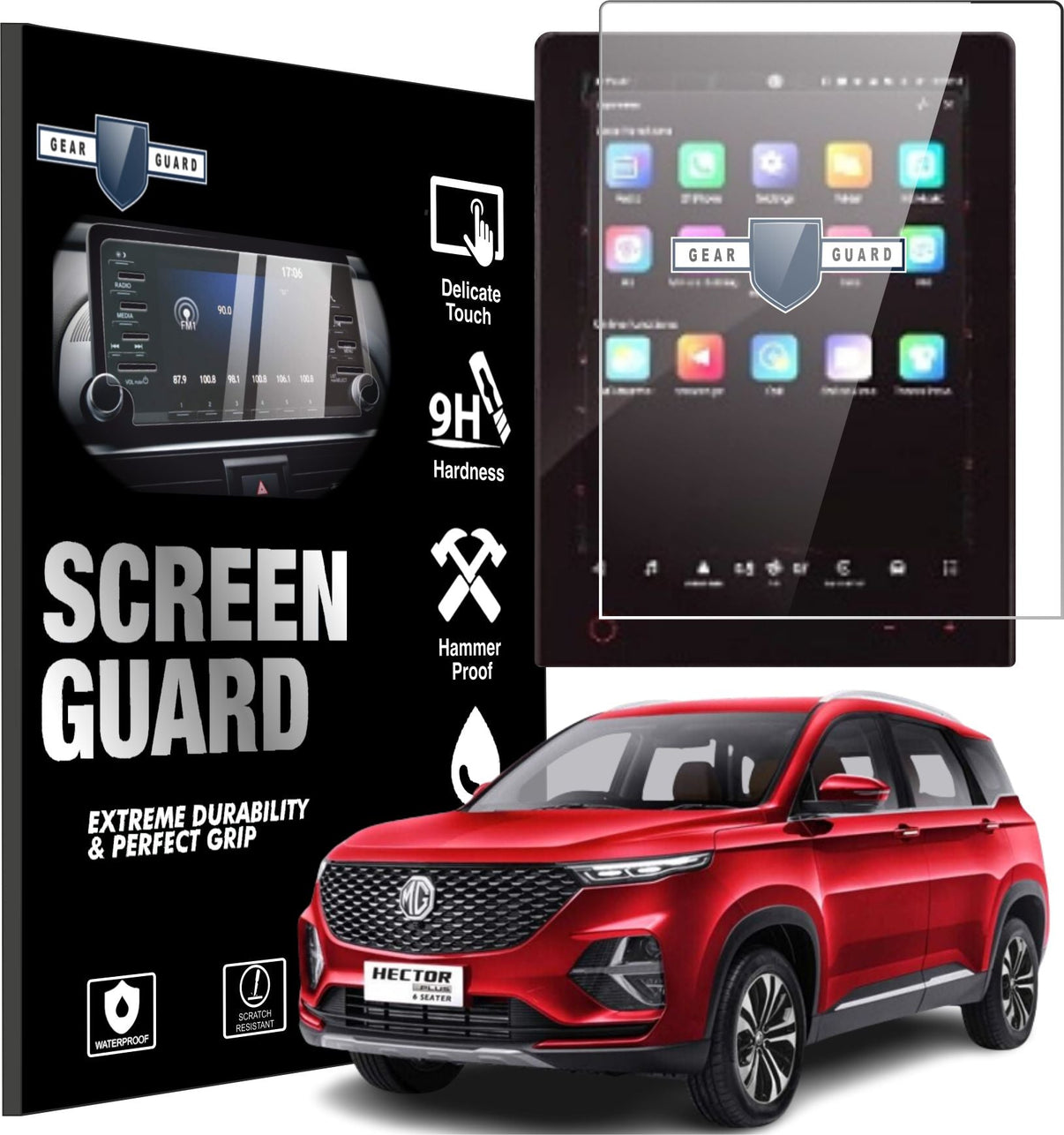MG Hector Plus Touch Screen Protector [2023-2025]