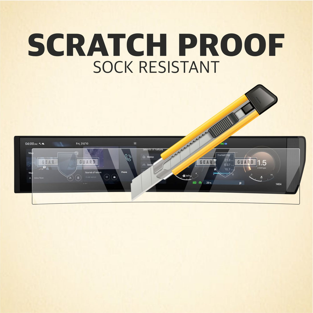 Tata Sierra Touch Screen Guard [2026]