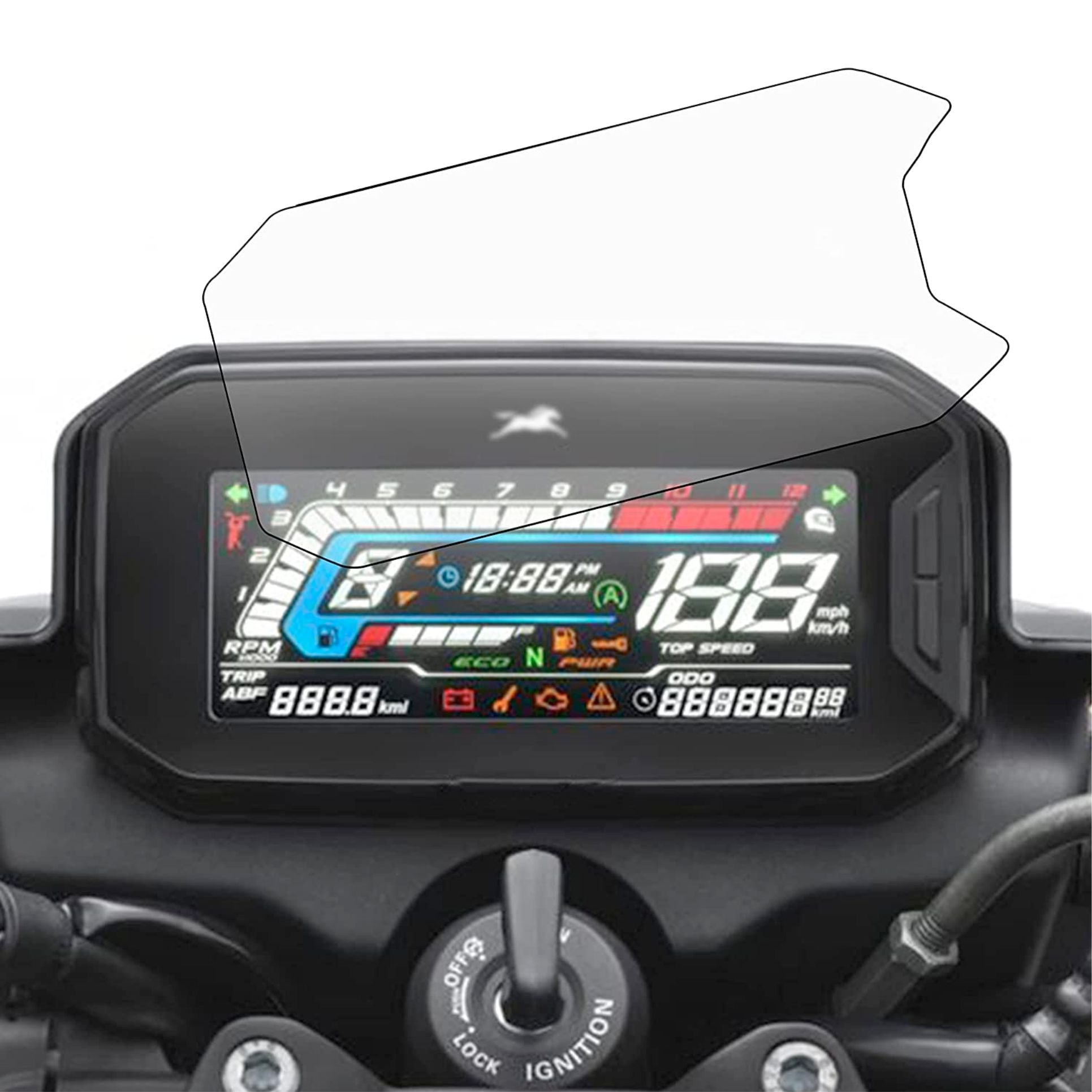 TVS Raider Accessories Speedometer Screen Guard
