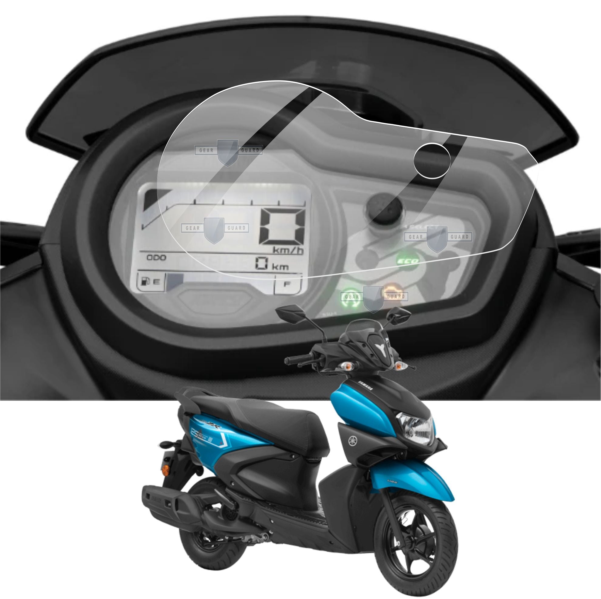 Yamaha Ray ZR 125cc Scooter Accessories Screen Guard